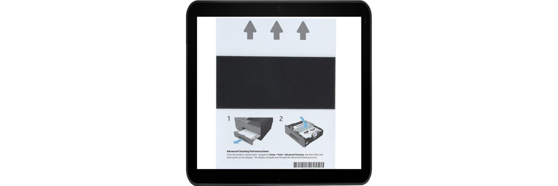 Bedienungsanleitung für HP CN459-67006 Cleaning Kit / Druckkopfreinig