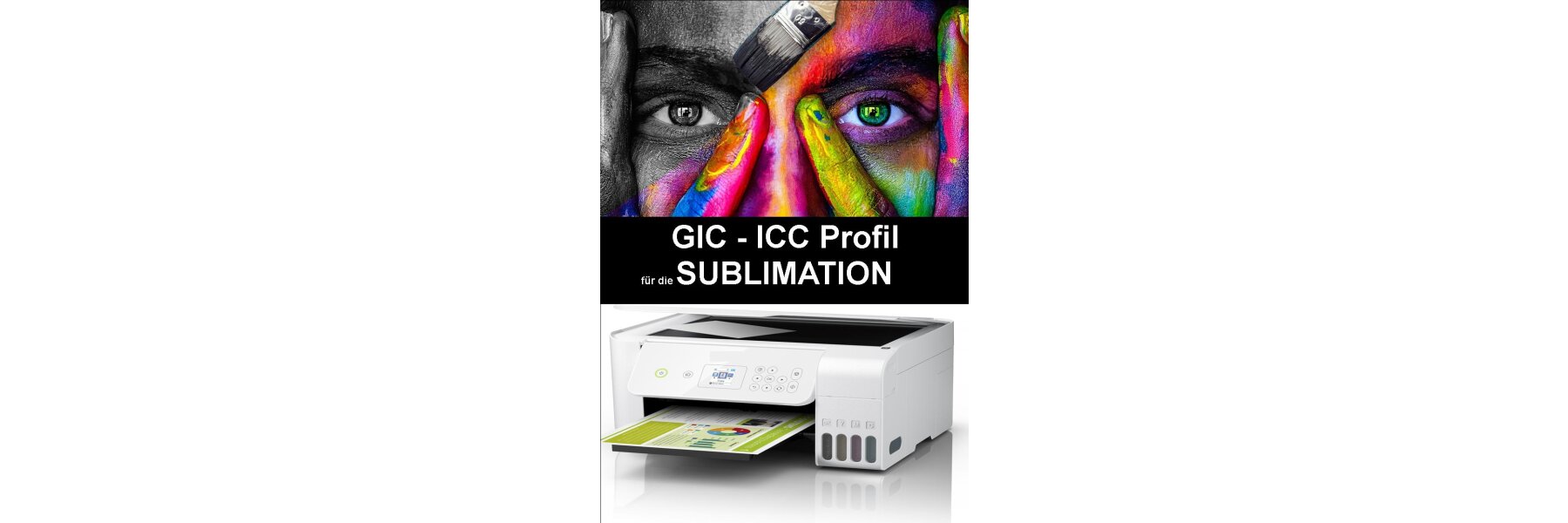 ICC Profil für Ecotankdrucker ET-L1810 für Sublimation