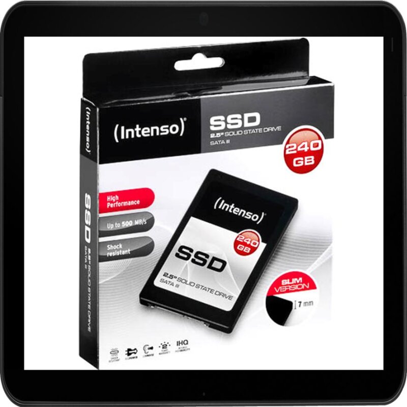 INTENSO 2.5 SSD FESTPLATTE INTERN 240GB 3813440 SATA III High, 69,95