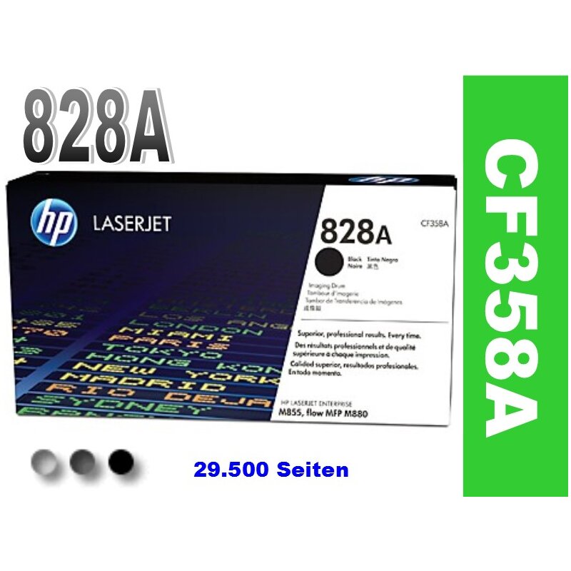 HP828A - CF358A Black Original Drum Kit (Imaging Drum) OPC CF358A für ...