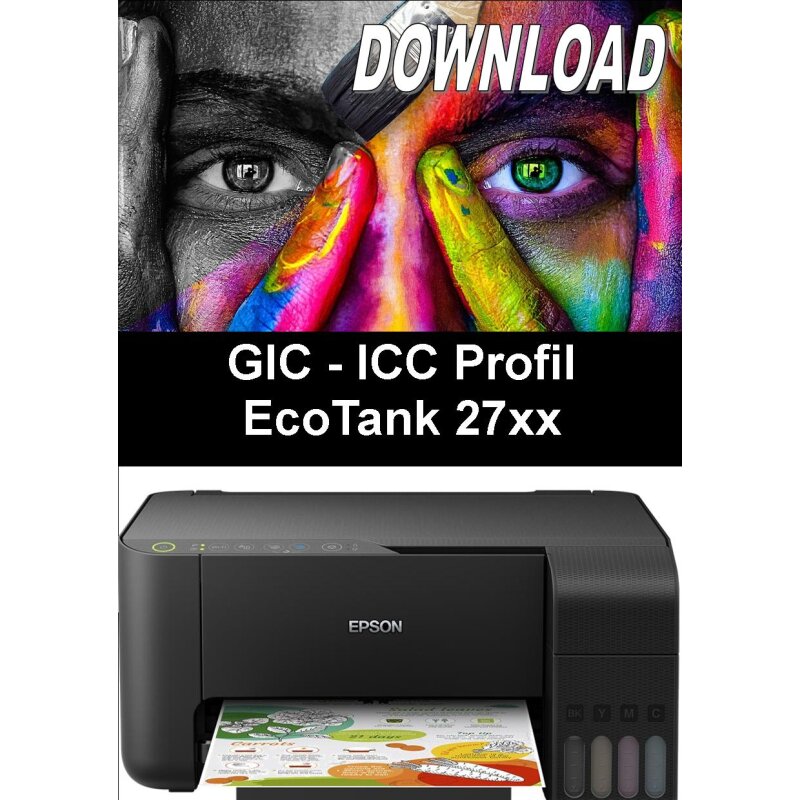 ICC Profil für GIC Sublimationstinte zum kostenlosen Download (Auf Ar