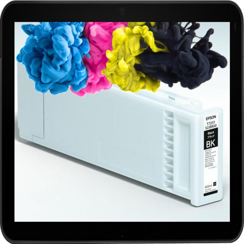 DTF / DTG schwarz Epson UltraChrome DG für SureColor F2000/F2100 600m ...