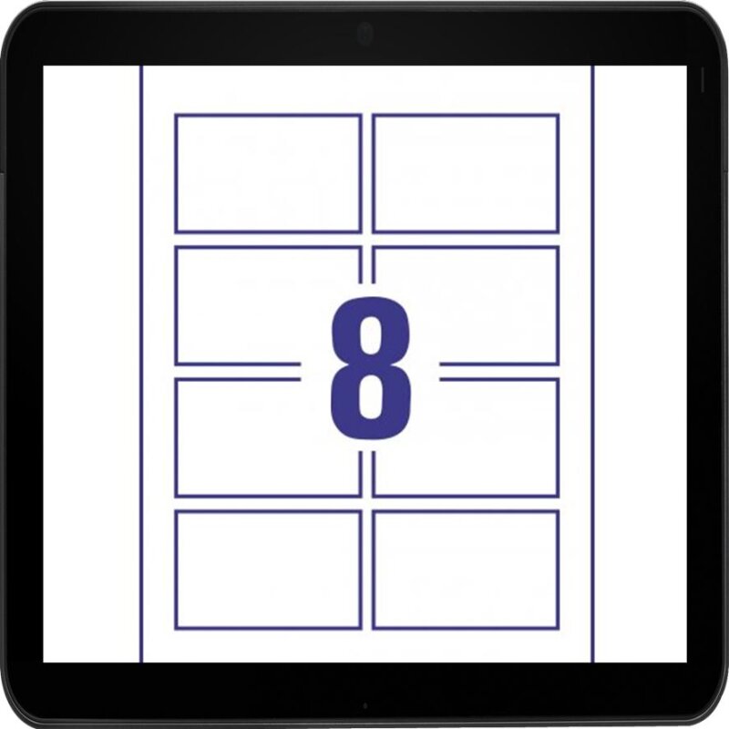 Avery Zweckform C32028-25 Premium Visitenkarten (200 Stück, 85 x 54 m ...