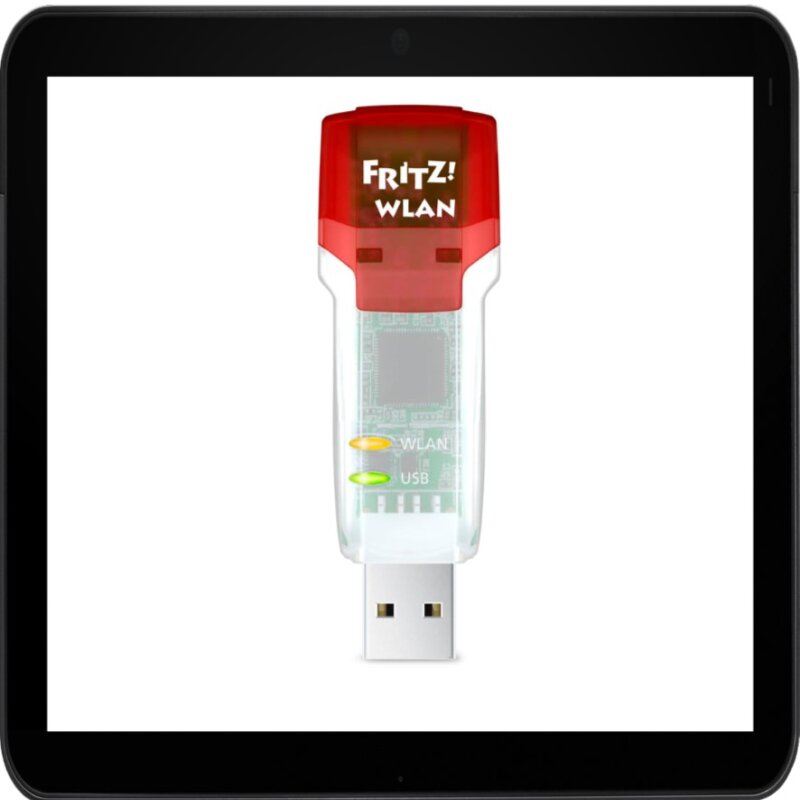 AVM FRITZ!WLAN Stick AC 860 WLAN-Stick, 50,75