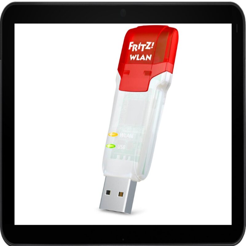 AVM FRITZ!WLAN Stick AC 860 WLAN-Stick, 50,75